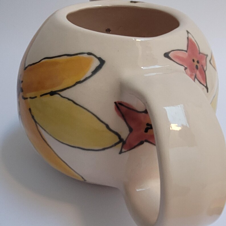 Colorful Flower Teapot, Handmade With Love Peculiar Teapot for Home ...