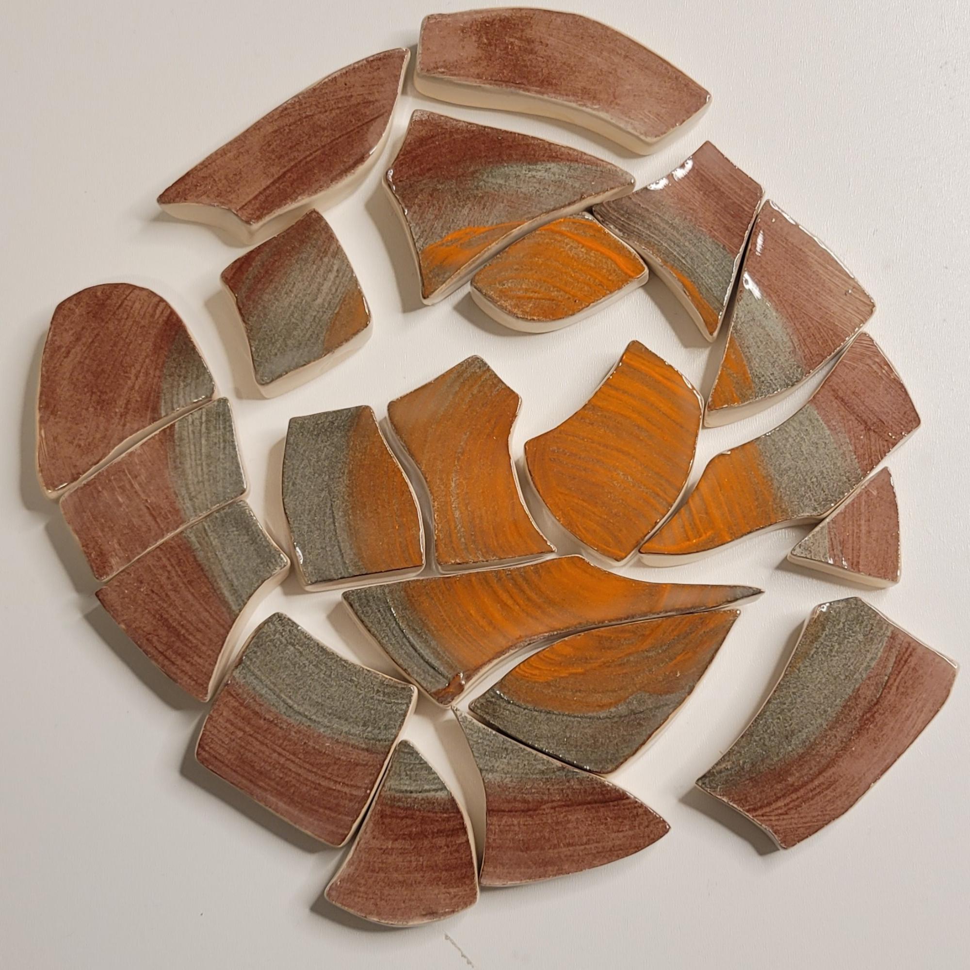 Handmade Abstract Ceramic Puzzle, Wall Decor, Modern Home Art, Ceramic ...