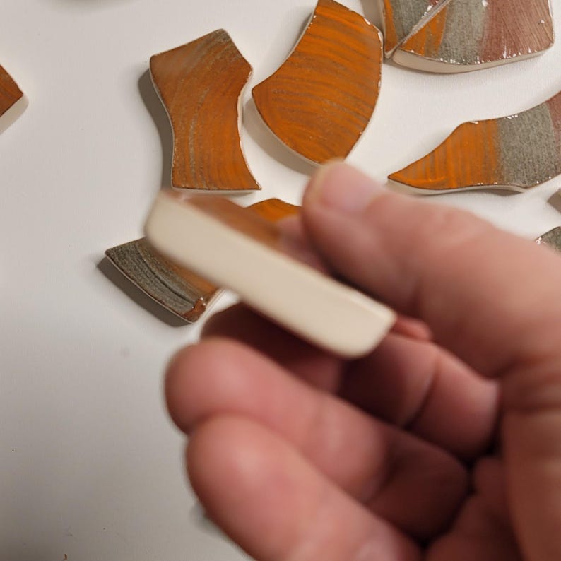 Handmade Abstract Ceramic Puzzle, Wall Decor, Modern Home Art, Ceramic ...