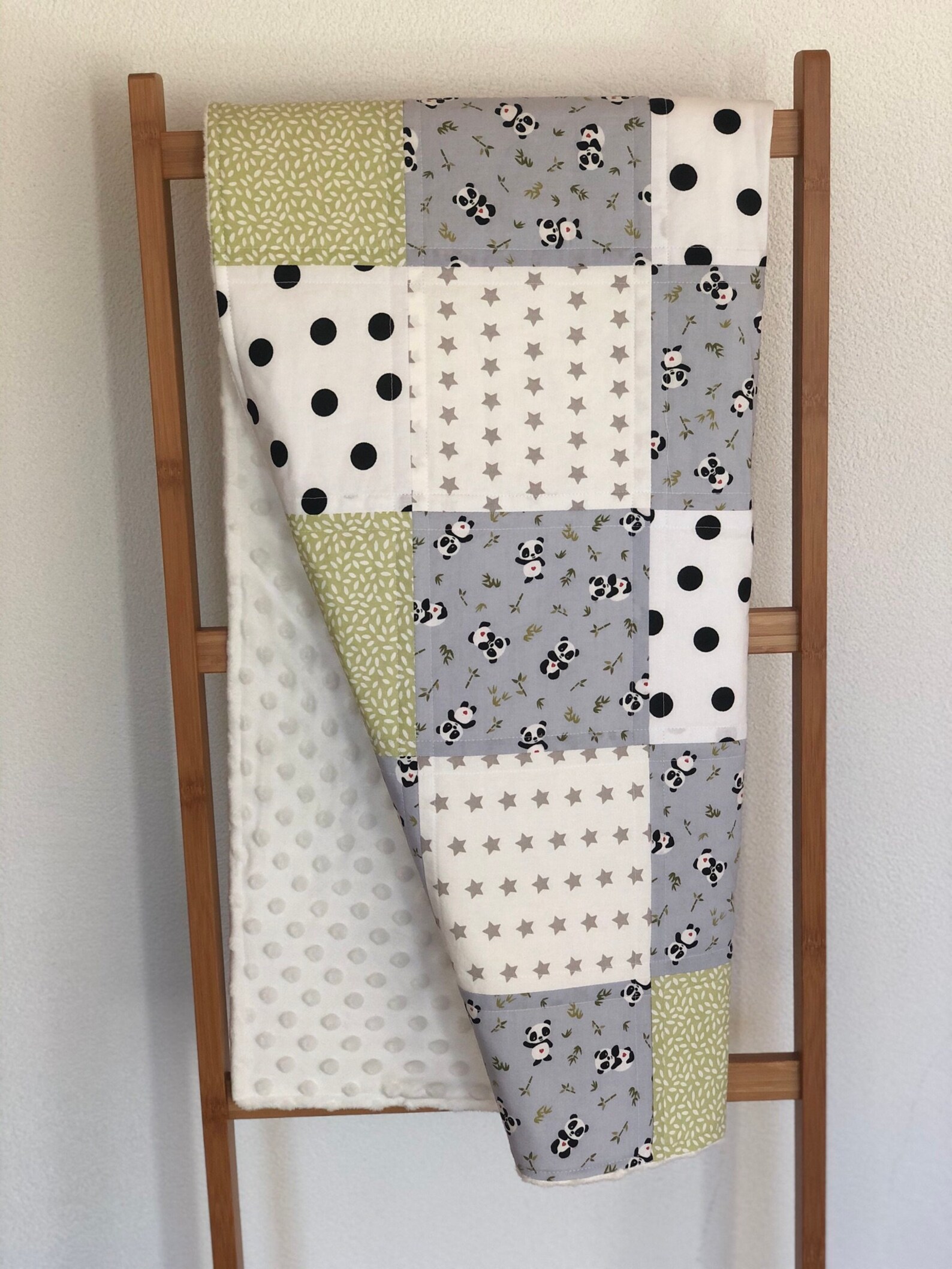 Baby Blanket Patchwork Blanket Baby Patchwork Blanket Front - Etsy