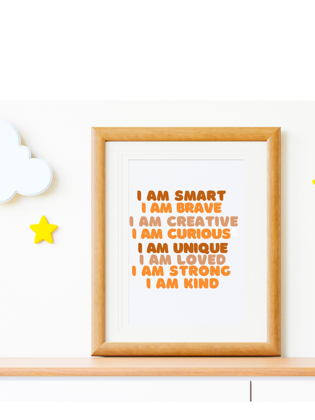 Growth Mindset Wall Art Printable Affirmation Classroom Posters Kids ...