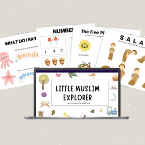 Little Muslim Busy Book Interactive Islamic Learning Muslim Crafts ...