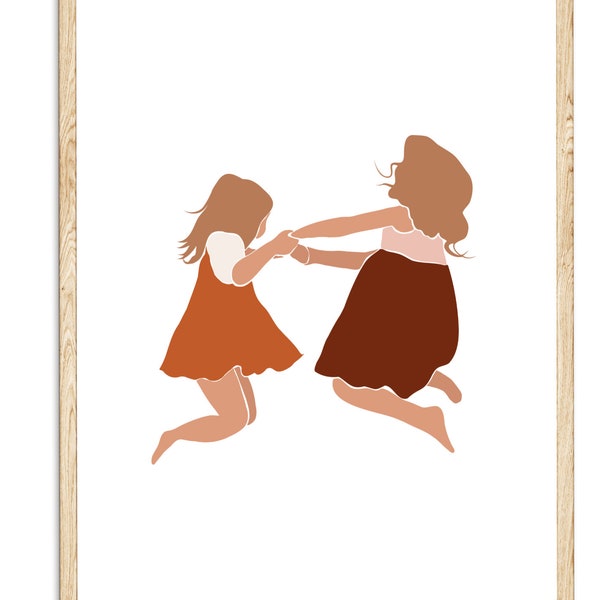 Sisters Wall Art - Etsy
