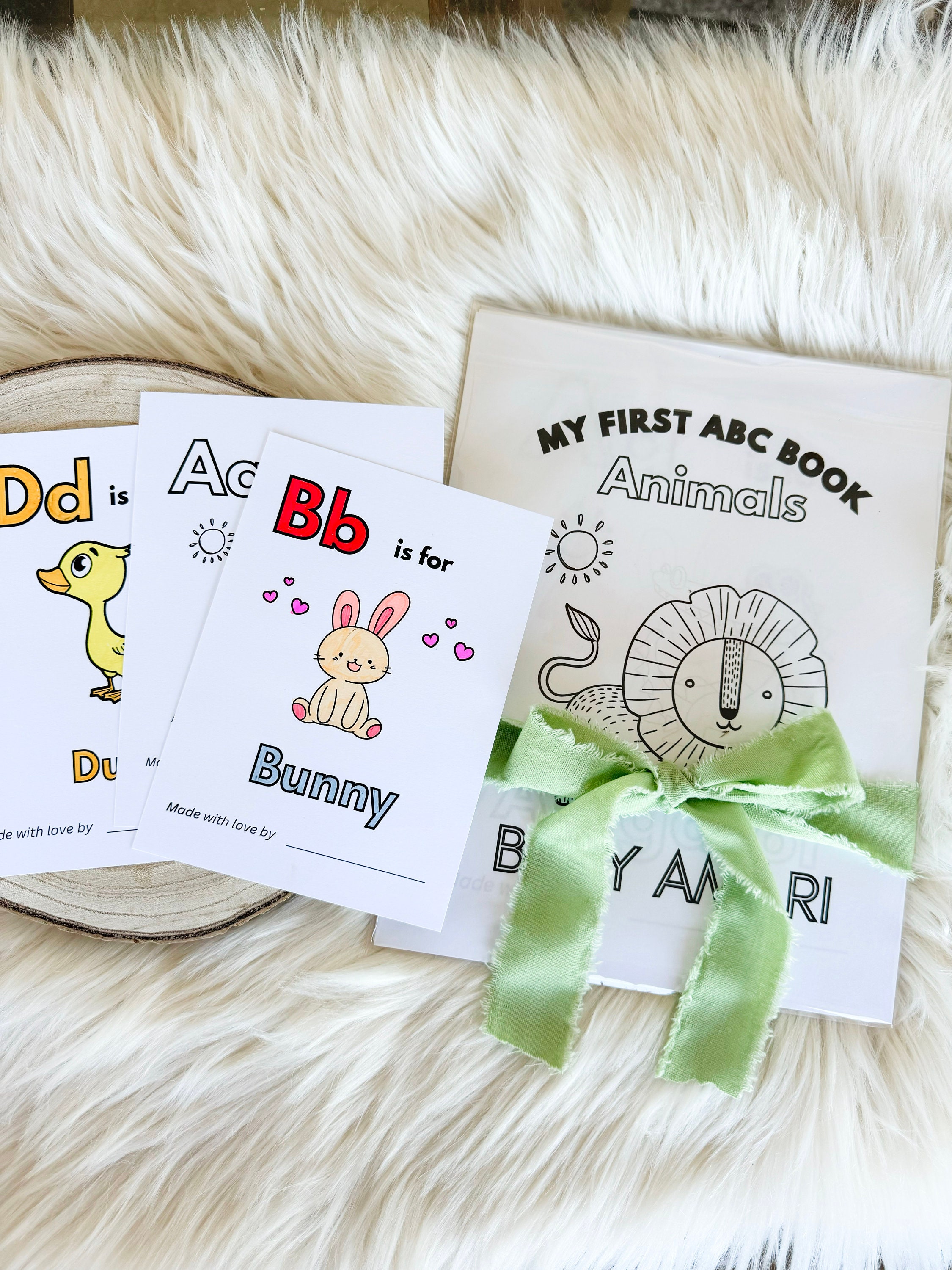 Baby Shower Games Printable 1st Coloring Book Instant Download Animal ...