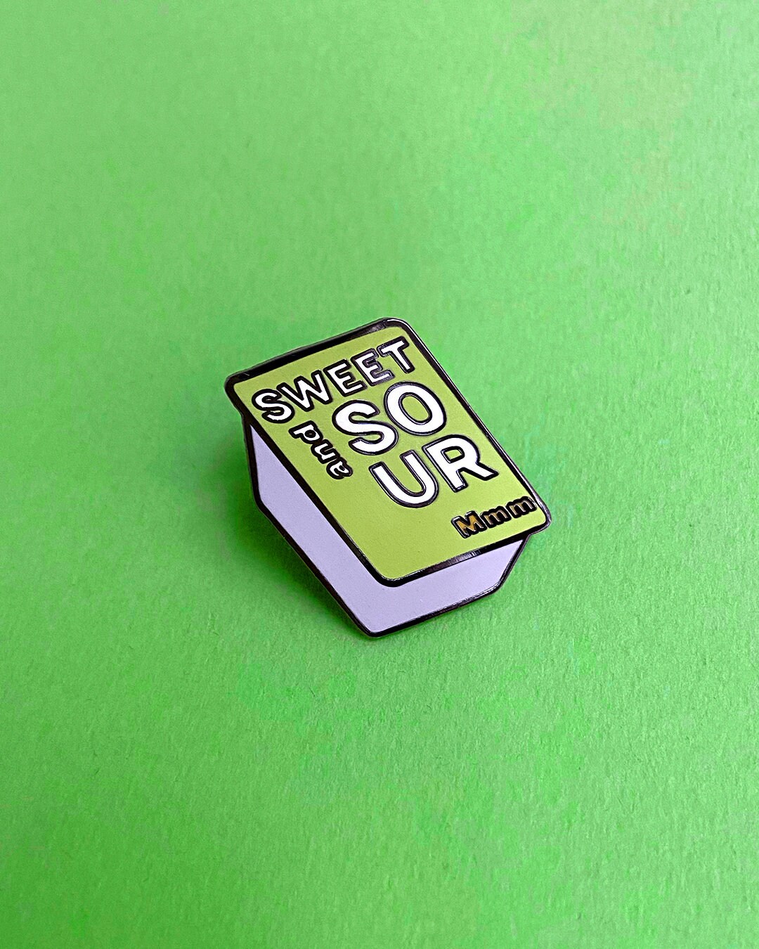 Sweet and Sour Enamel Pin - Etsy