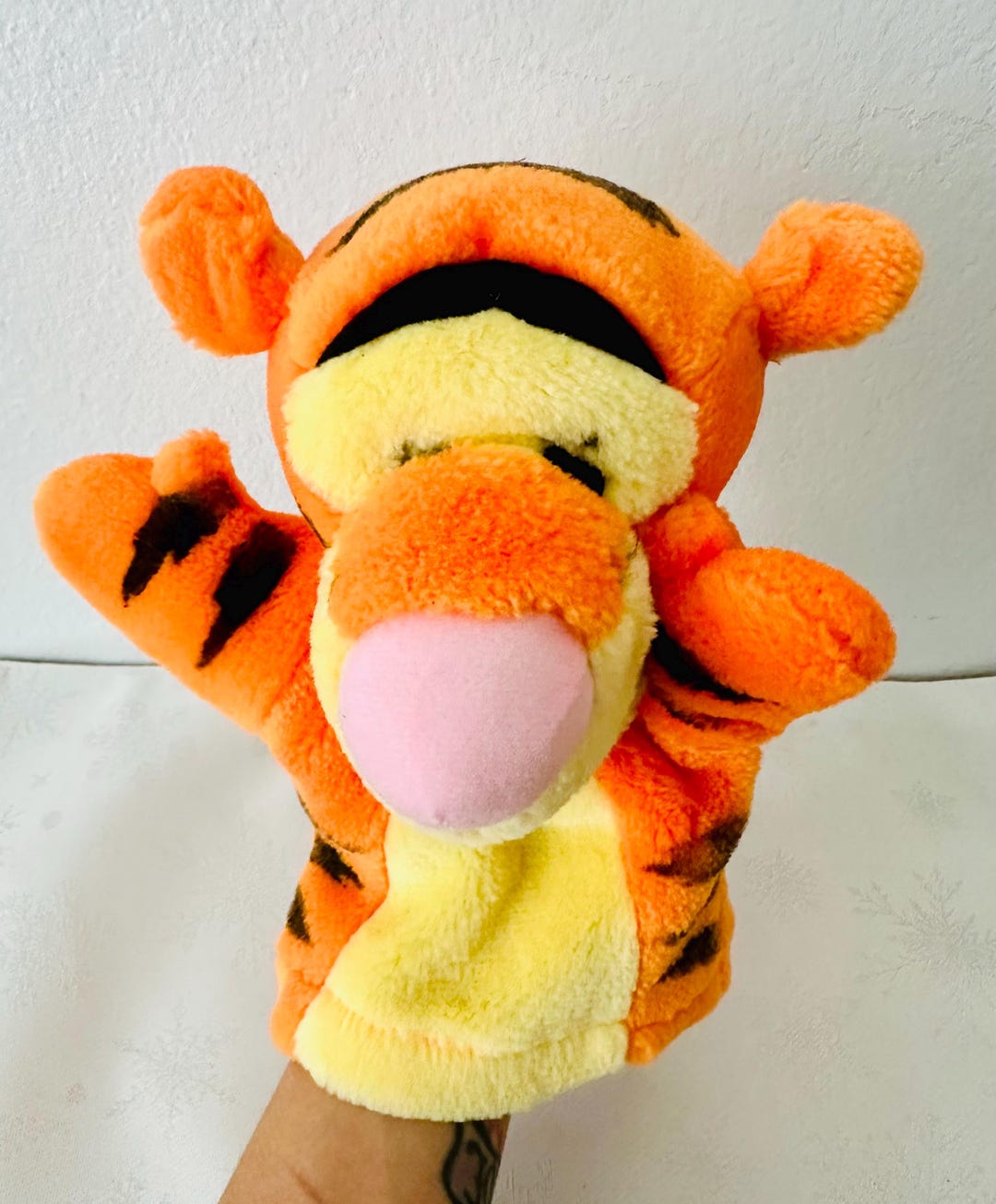 Vintage Tigger Plush Hand Puppet Classic Character Winnie the Pooh - Etsy
