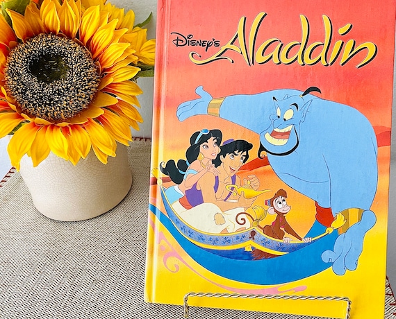 Vintage Disney's Aladdin Classic Series Illustrated Book - Etsy