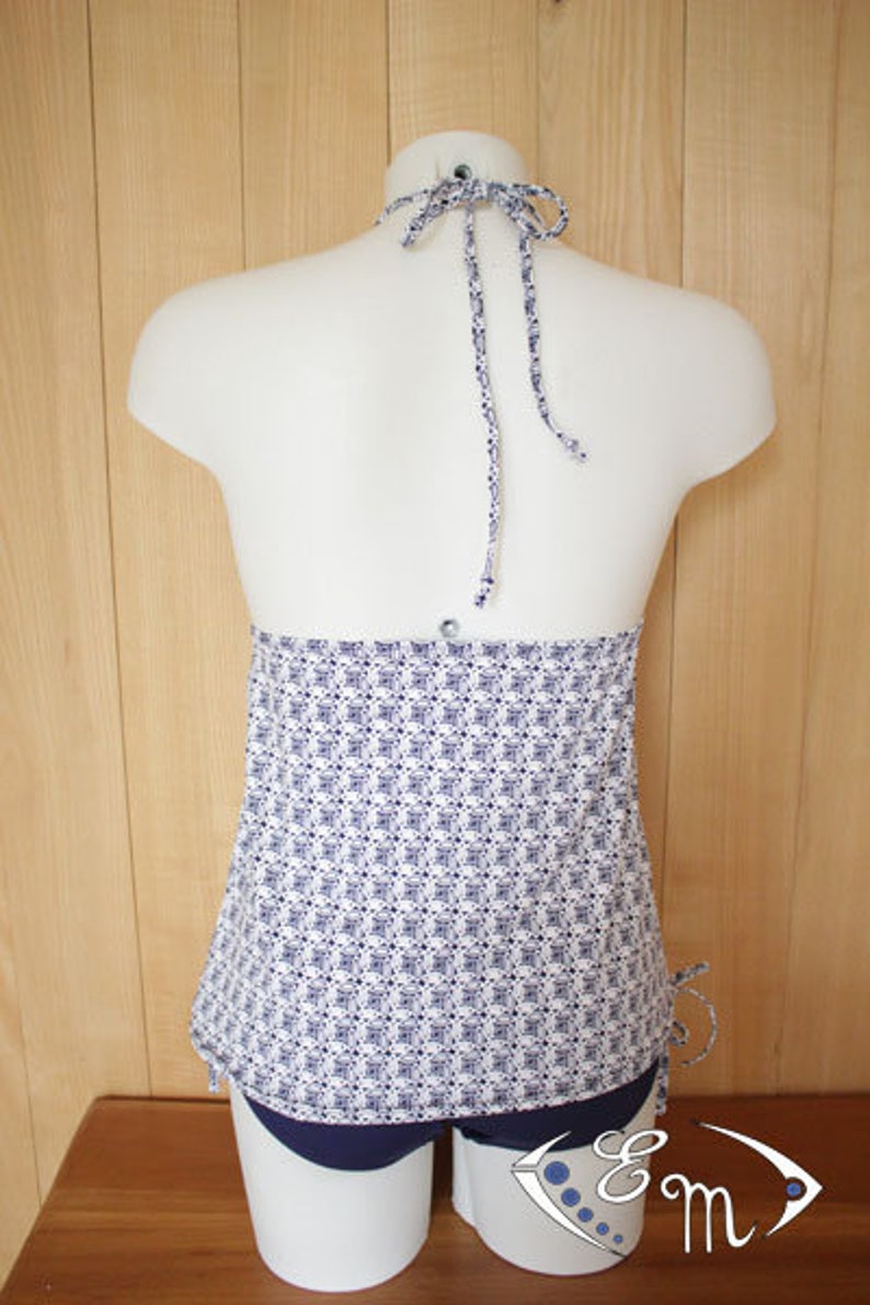Sewing Pattern PDF, Alizée Tankini and Swimsuit Top (french) - Etsy
