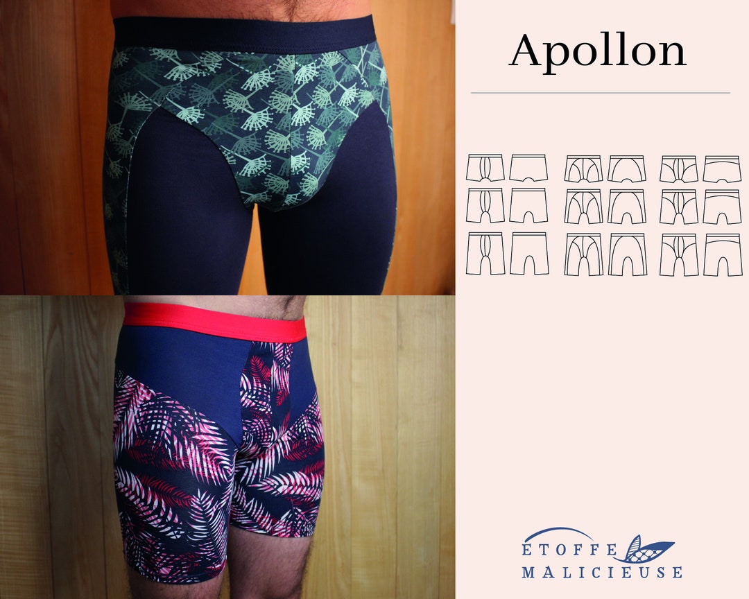 Sewing Pattern PDF, Apollon the Boxer Man french - Etsy