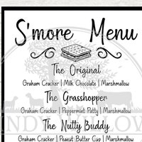 S'mores Recipe Card - Etsy