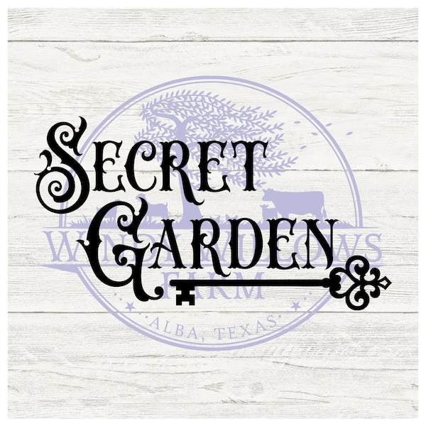 Secret Garden Key - Etsy