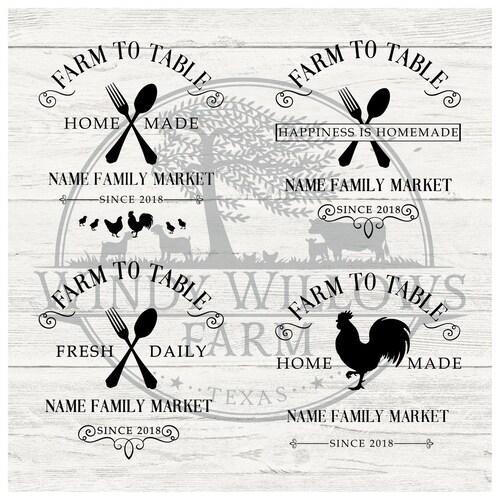 Farm to Table - Etsy