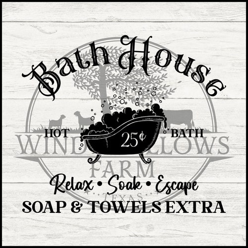 Vintage Bath House Sign SVG Bath House Menu SVG Funny - Etsy Hong Kong