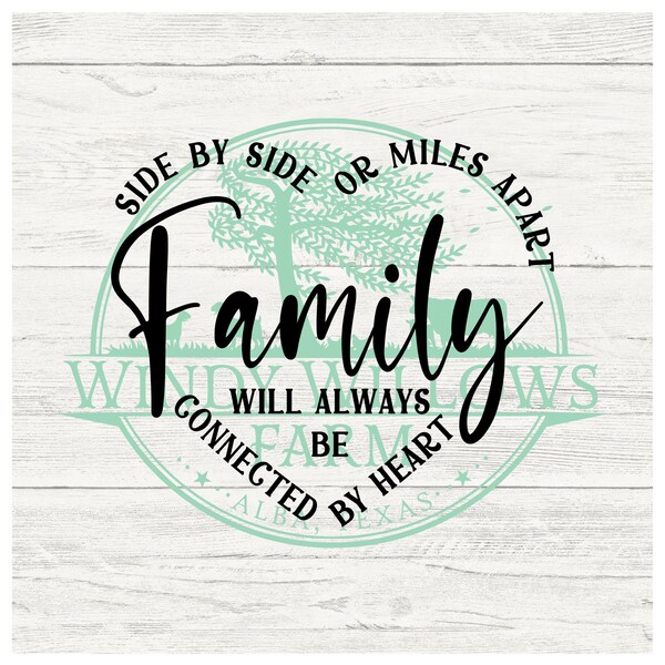 Family Svg Side by Side - Etsy