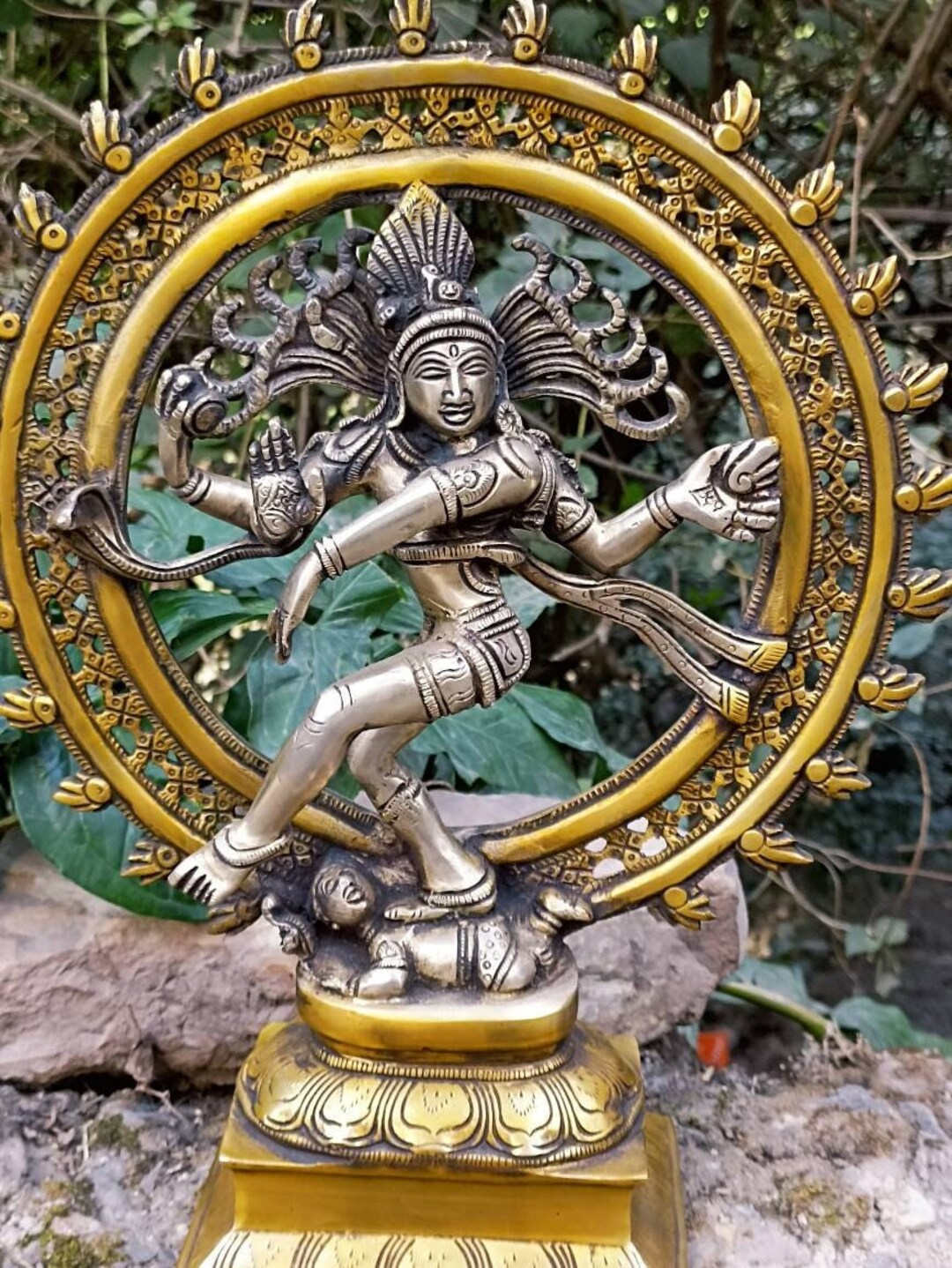 Nataraja Statue 35CM Large Natraj Statue Lord Shiva Statue Dancing ...