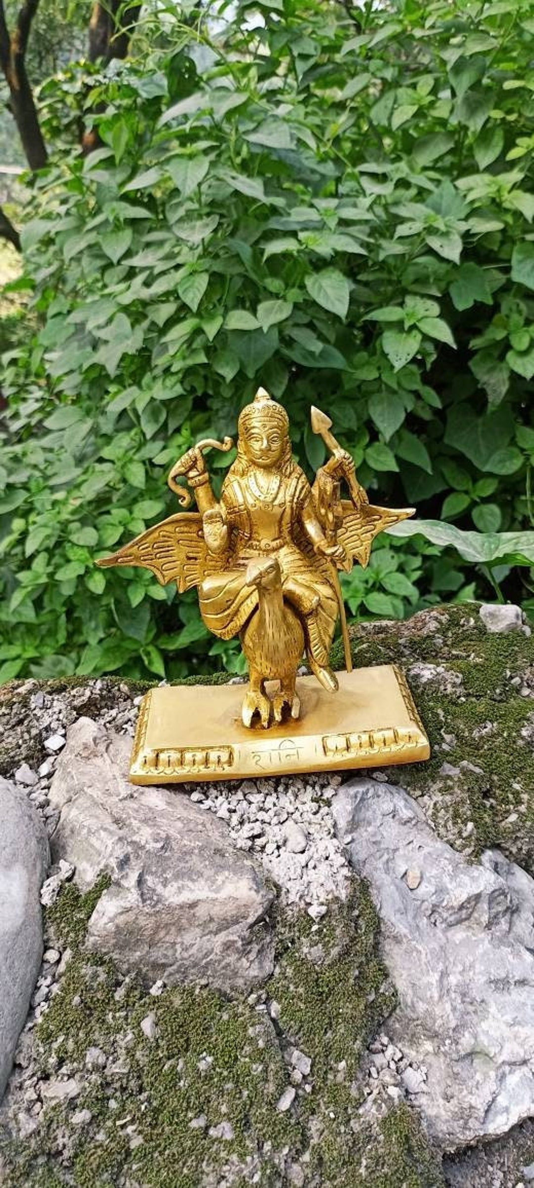Brass Lord Shani Dev Shani Maharaj Statue for Vastu Puja - Etsy