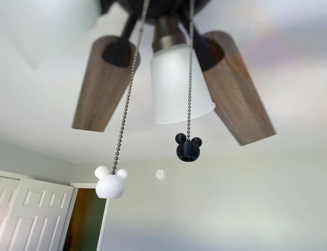 Mickey Ceiling Fan Pulls | Mickey Mouse Fan Chain Pull Set | Disney ...