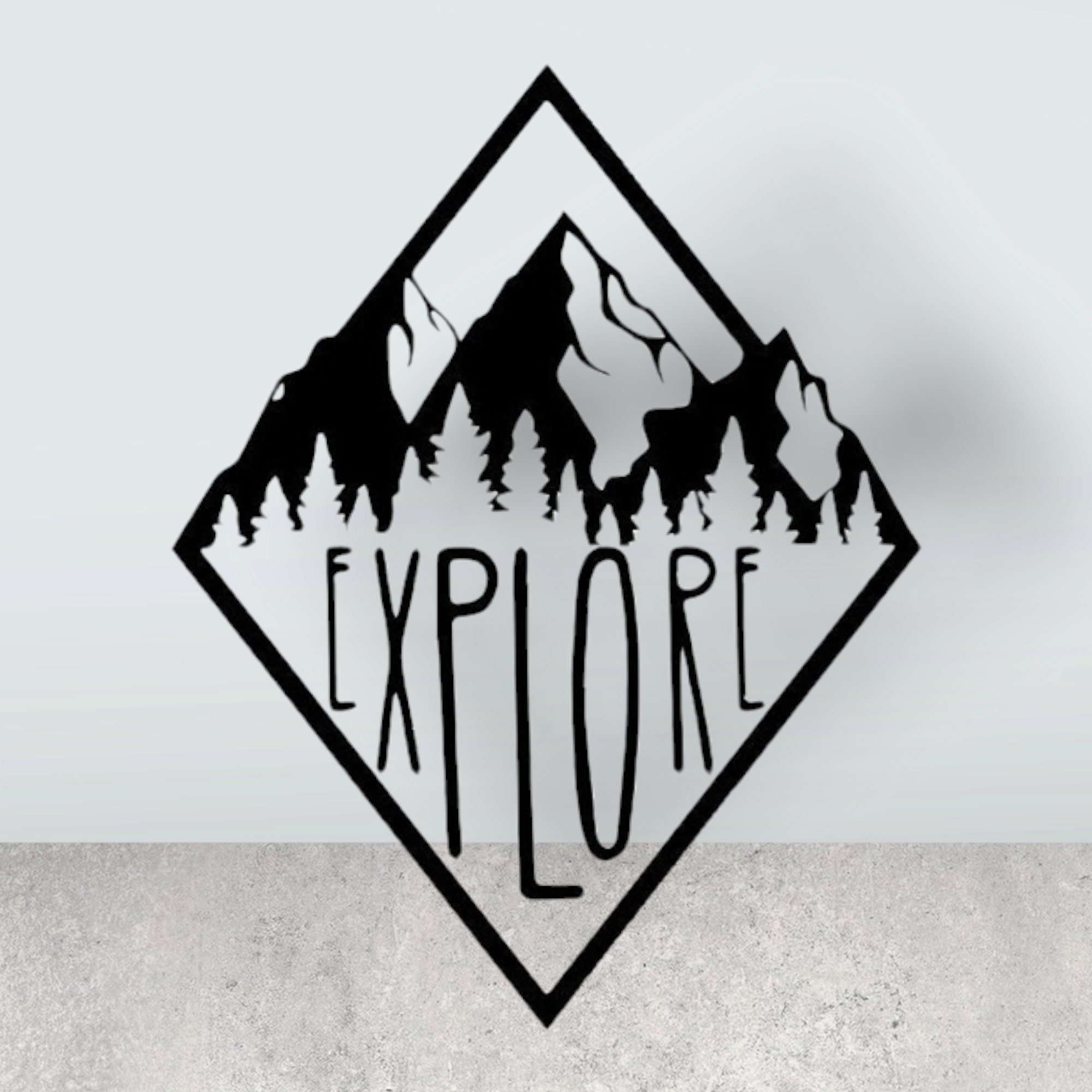 Mountain Explore Landscape SVG Cut File Cricut Digital - Etsy