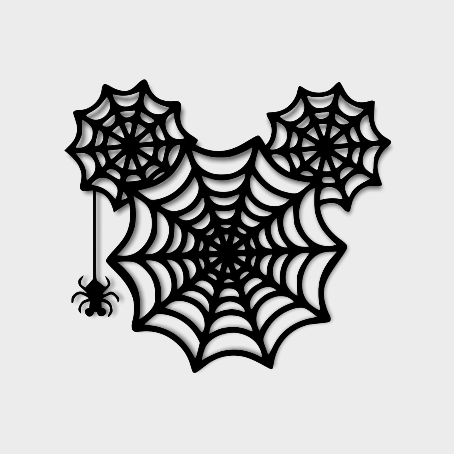 Mickey Spiderweb Halloween SVG Cut File - Cricut - Digital File - Etsy