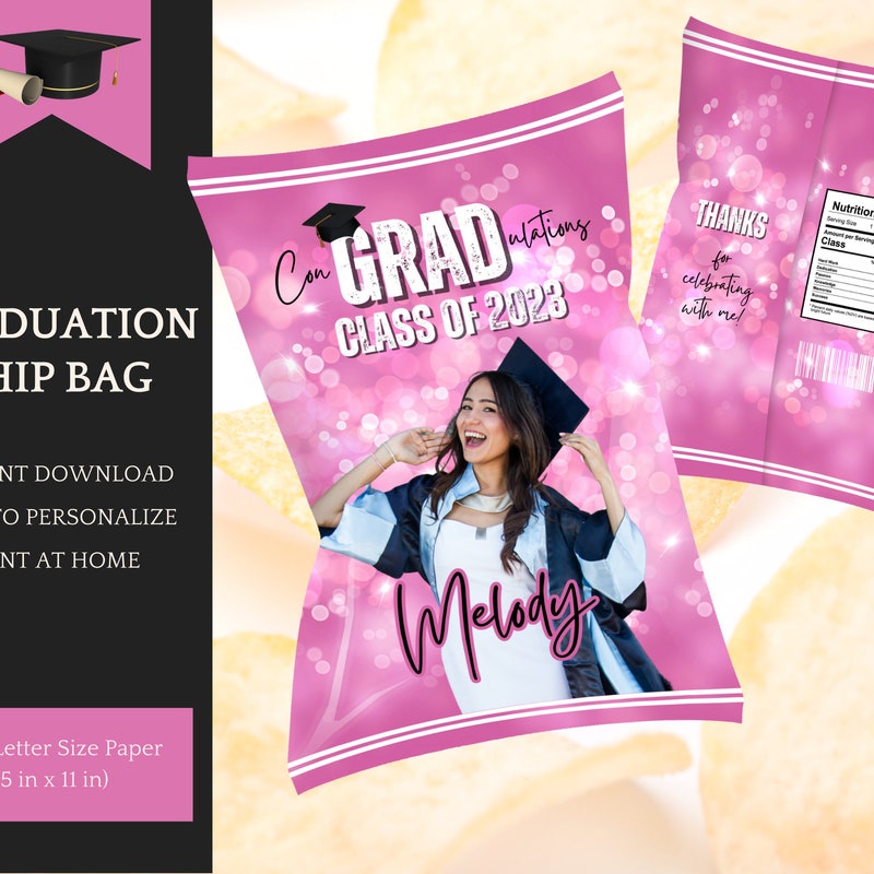 Chip Bag Template - Etsy