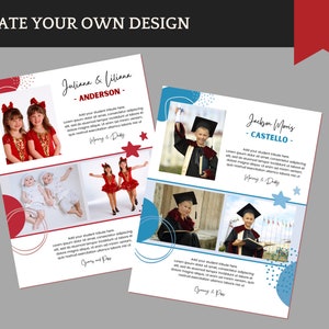 Dance Recital Ad Template - Editable Full Page Program Ad Tribute With ...