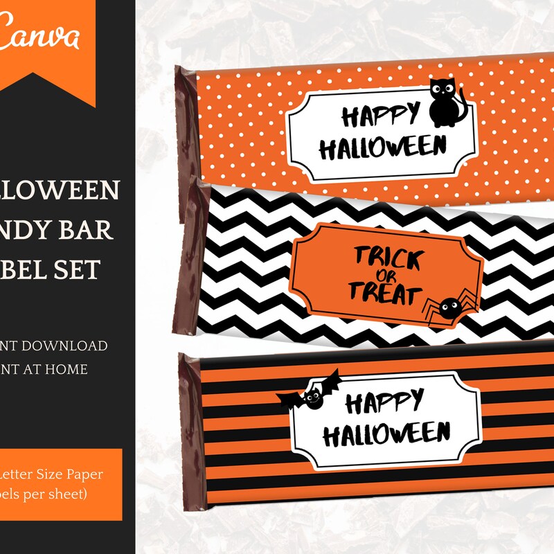 Candy Wrapper Halloween - Etsy