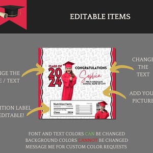 Red Pre-school / Kindergarten Graduation Set for Kids With Chip Bag ...