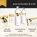 Water Bottle Label Template - Editable, Graduation Party, Class of 2022 ...