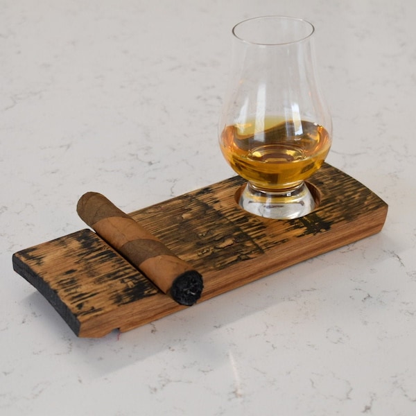 Whiskey Glass Cigar Holder - Etsy