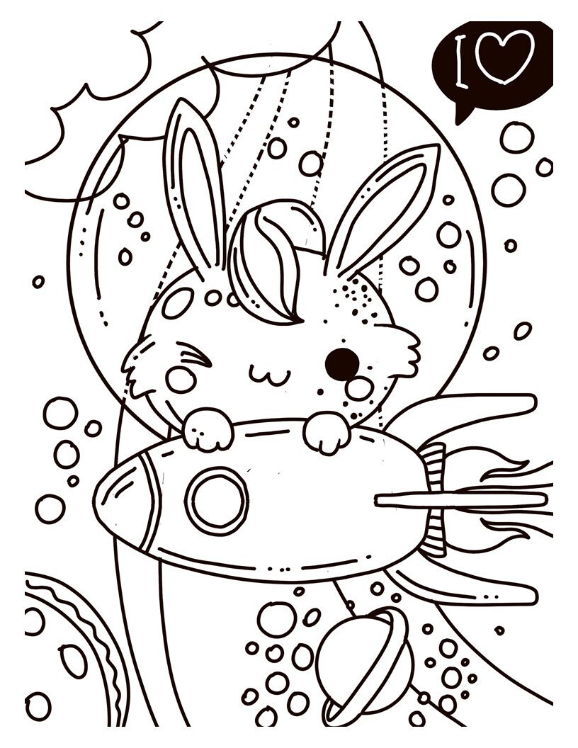 100 Animal Coloring Pages - Set of 100 Pages - Etsy
