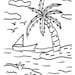 At the Beach 50 Coloring Pages - Etsy