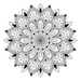 50 Mandala Coloring Pages - Set of 50 Pages - Etsy