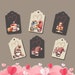 Valentines Day Gift Tags Printable Gnome Valentines Day - Etsy