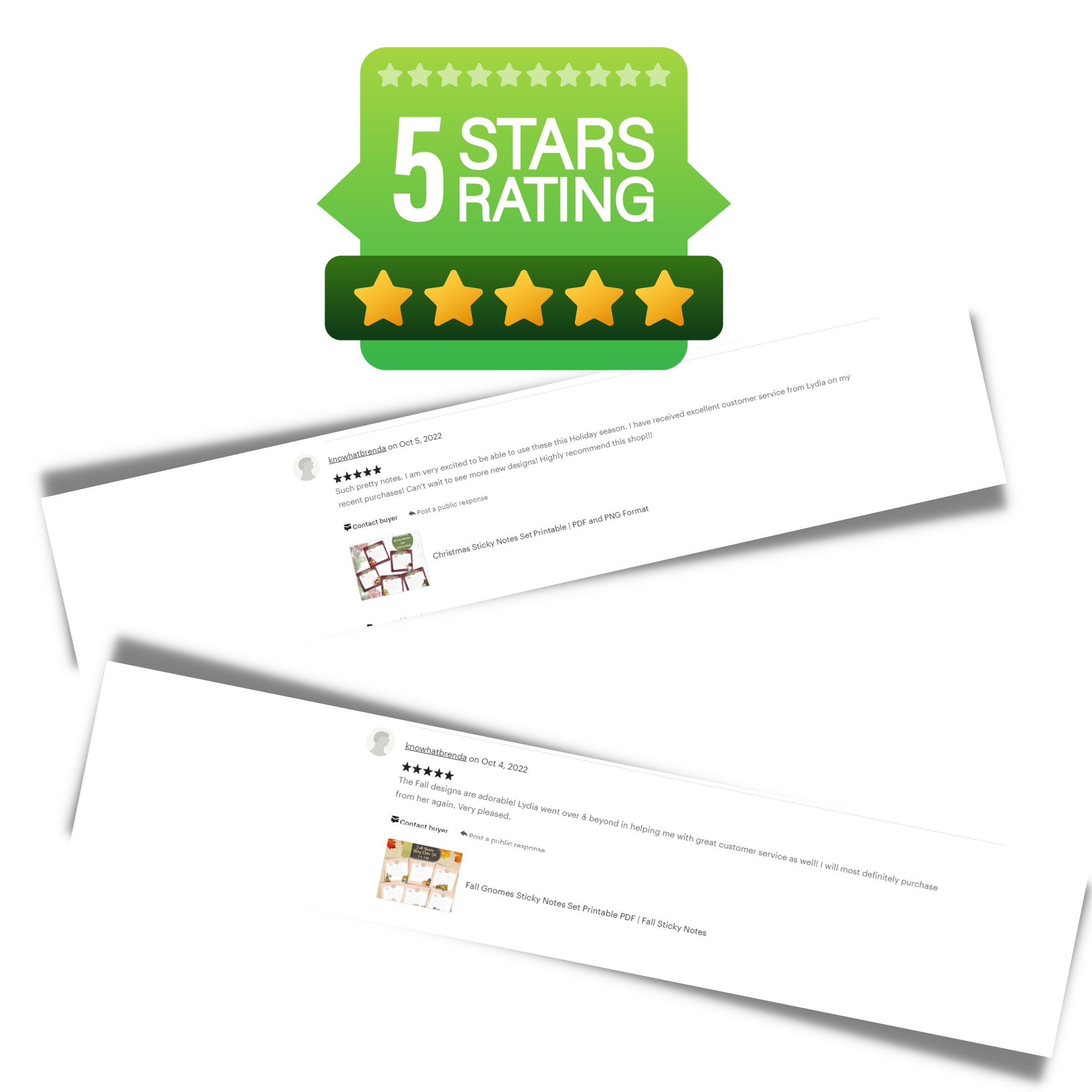 Sticky Notes Mega Bundle | Printable Sticky Notes Set - Etsy