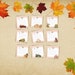 Fall Gnomes Sticky Notes Set Printable PDF - Etsy
