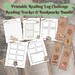 Printable Reading Log Challenge Bundle Reading Books Tracker ...