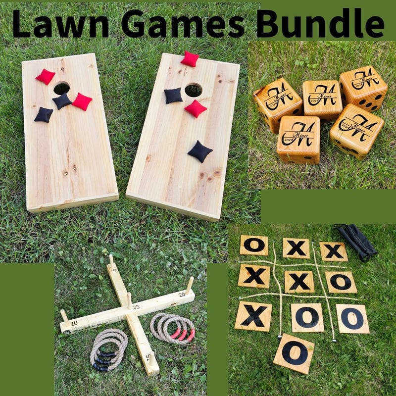 Lawn Games - Etsy
