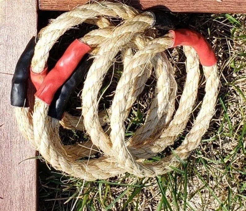 Rope Rings for Ring Toss, Set of 6, Lawn Game, Carnival Game, Ring the ...