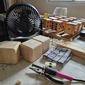 Giant Cedar Lawn Dice Set: Yardzee, Yarkle, Family Game - Etsy