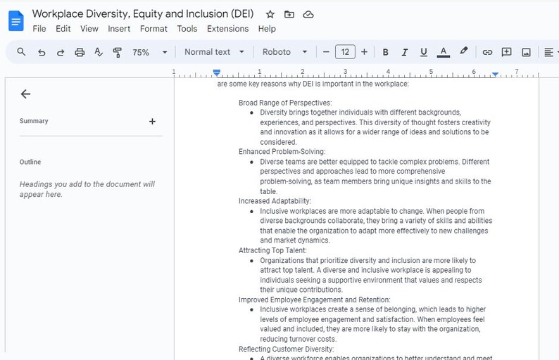 Workplace Diversity, Equity and Inclusion Lesson Plan - Etsy