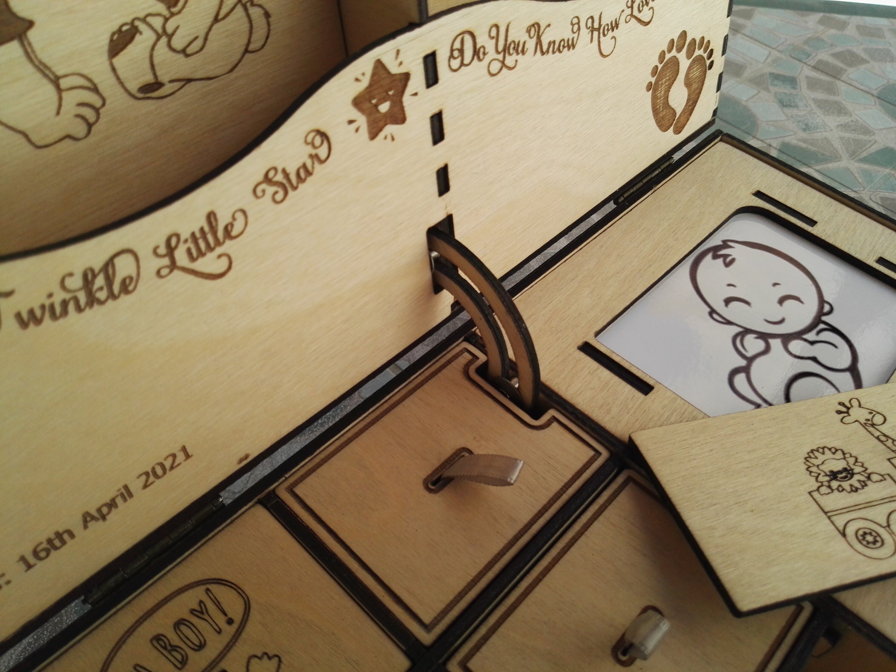 2 Tier Keepsake Box File - Etsy
