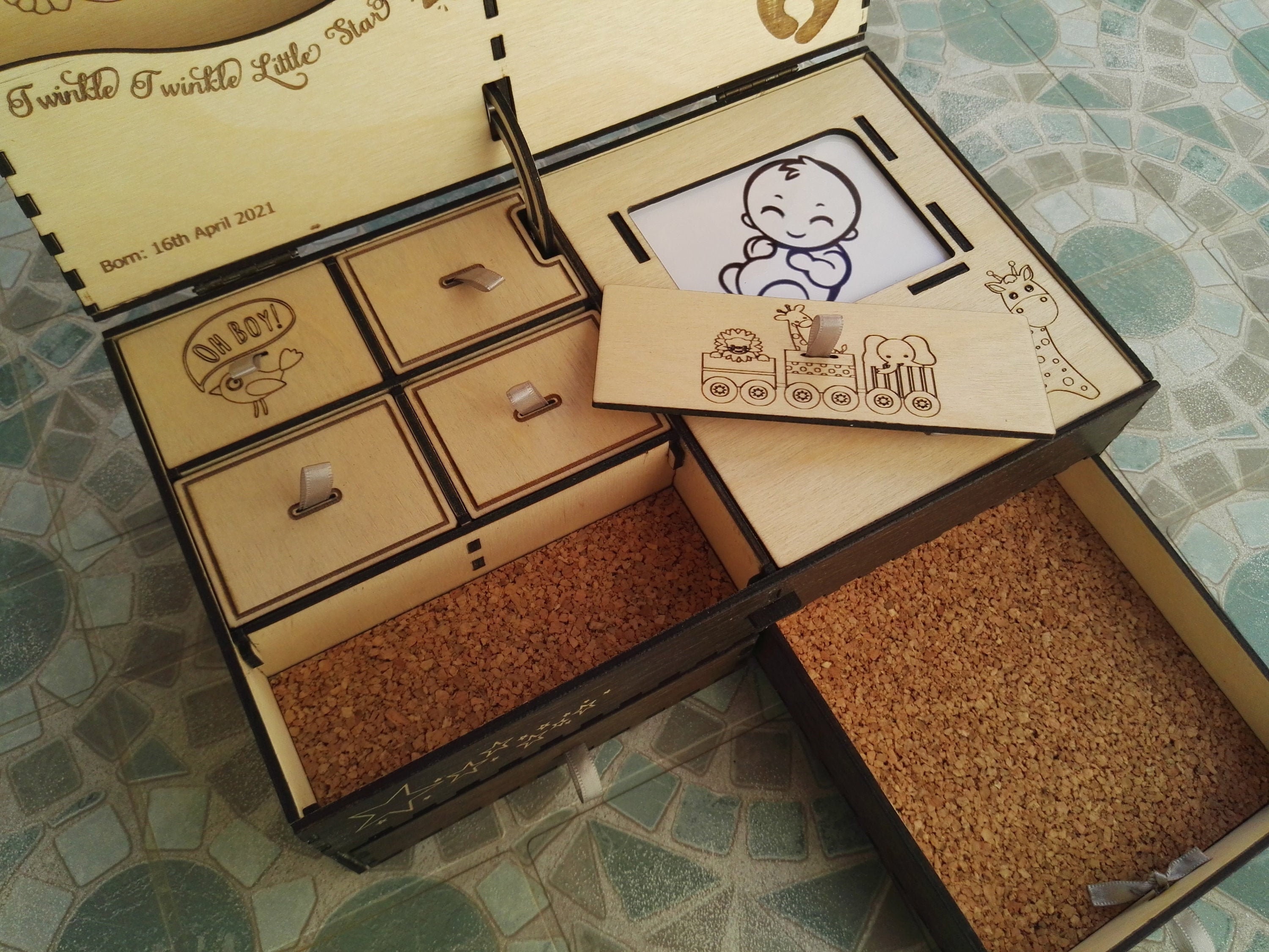 2 Tier Keepsake Box File - Etsy