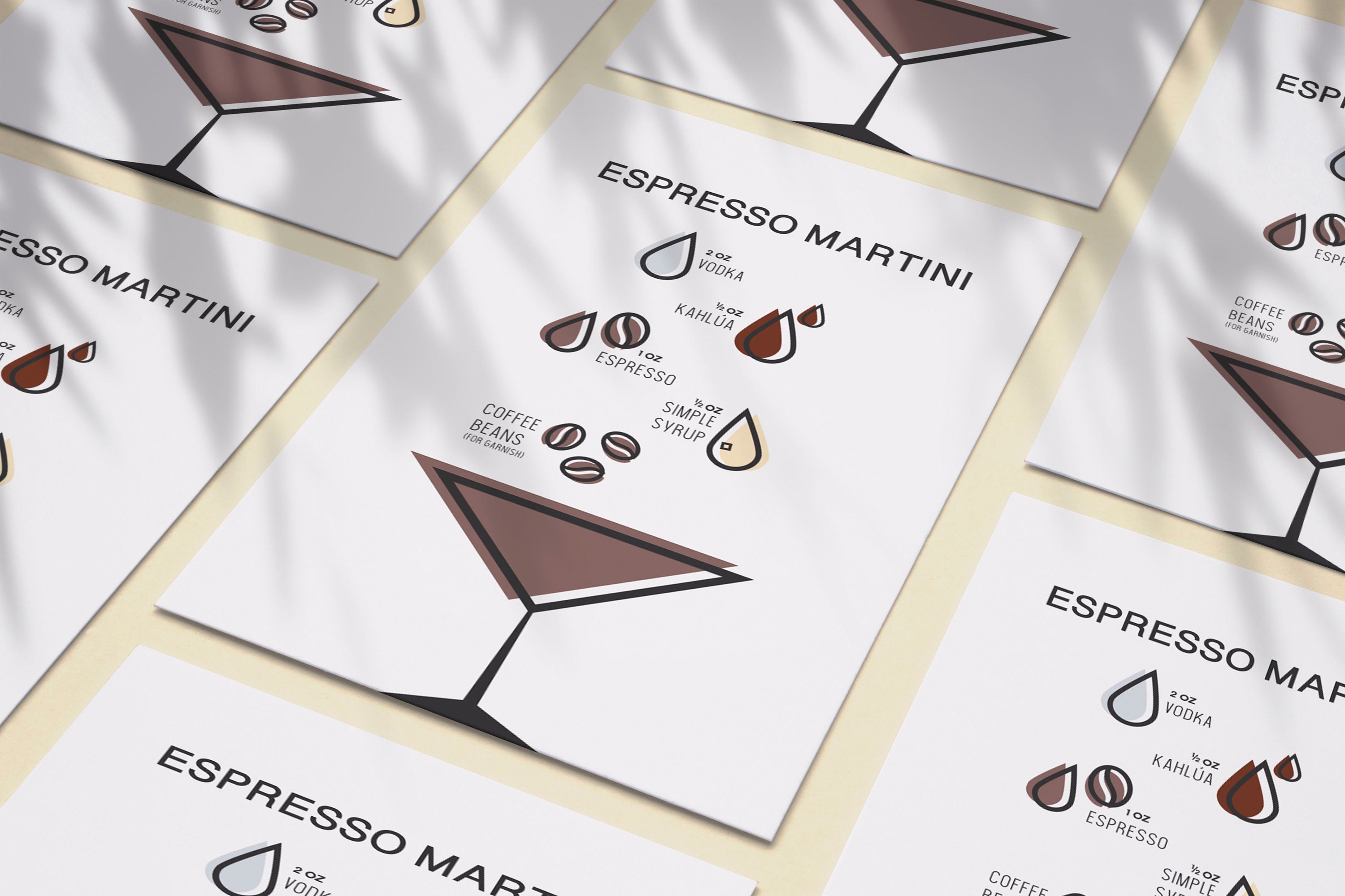 Espresso Martini Print / Poster / Boozy Gift / Cocktail Art / - Etsy
