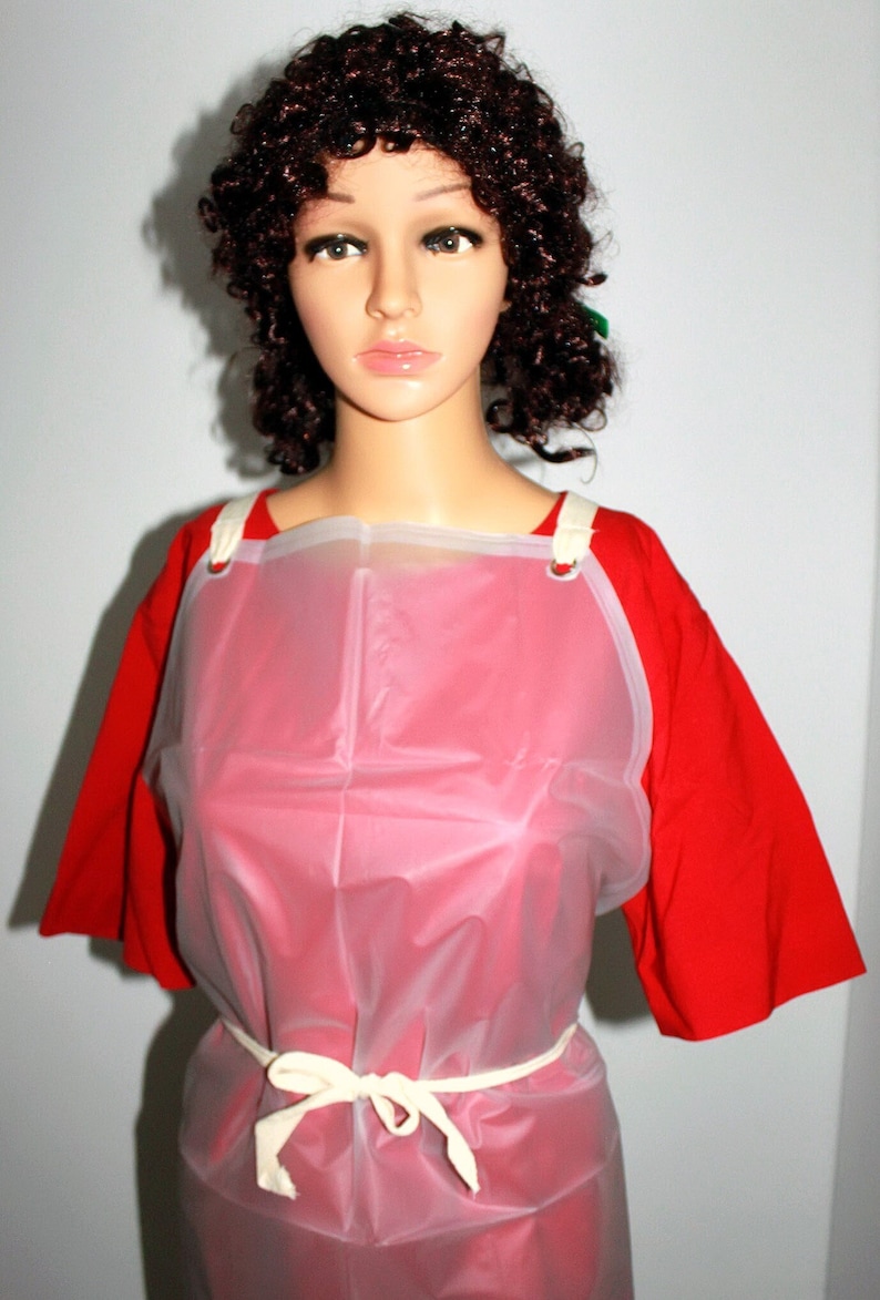 Supple - PVC - Vinyl Apron, Dyeing Apron / Dishwashing Apron - Wetness ...