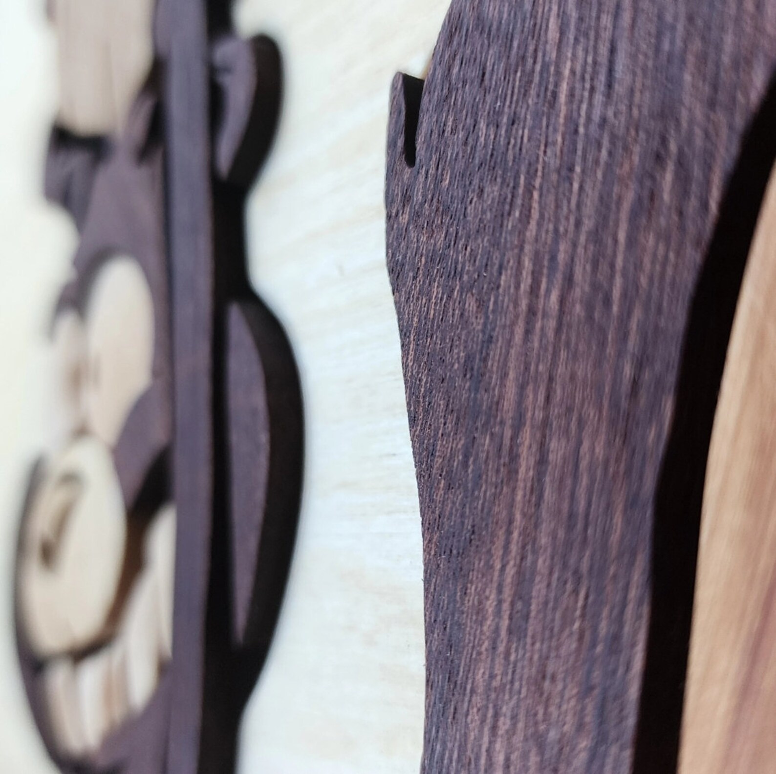 Intarsia Wood Sweet Squirrel Art Natural Handmade Gift for Mom - Etsy