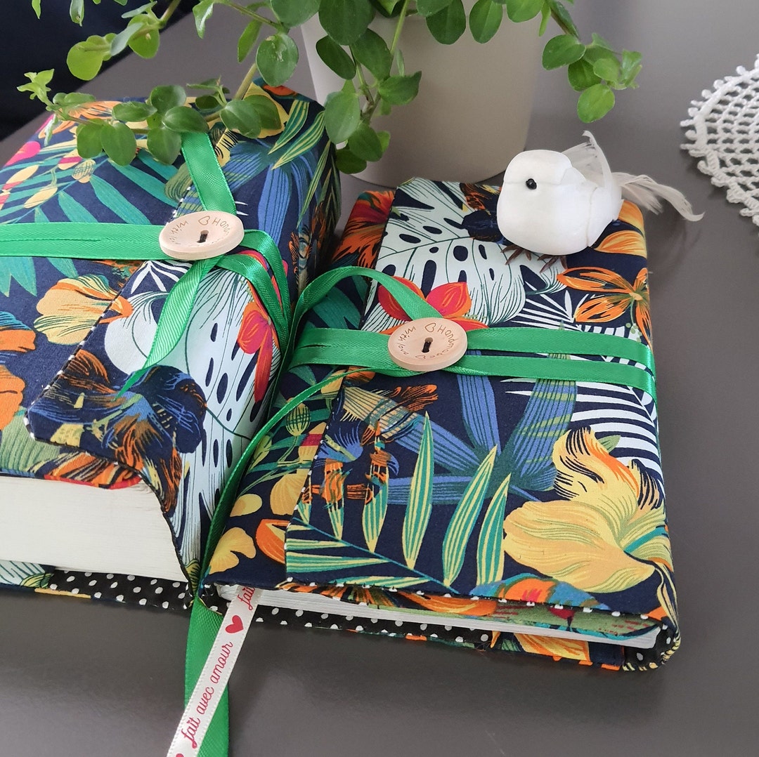 Book Cover/pocket Book Protector With Adjustable - Etsy