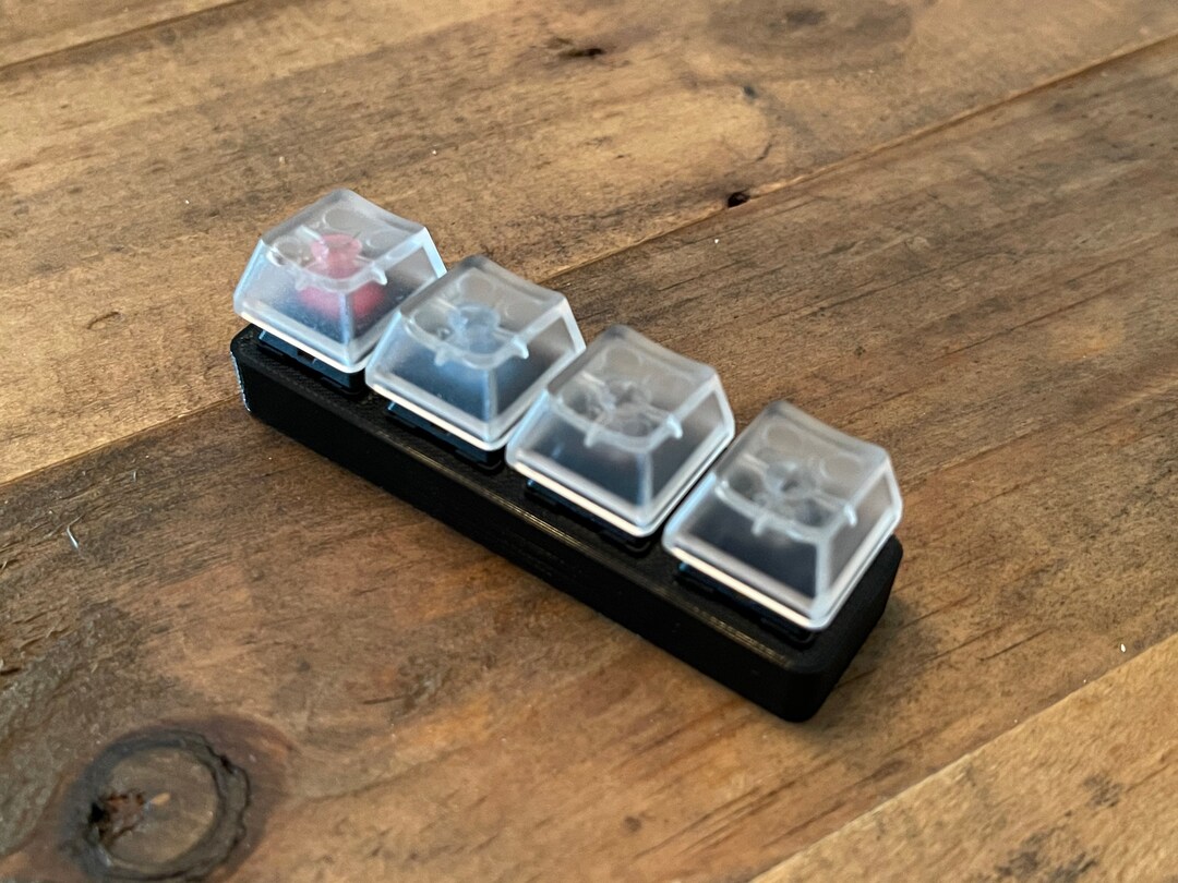 Four Key Fidget Clicker/switch Tester With Cherry or Kailh - Etsy UK