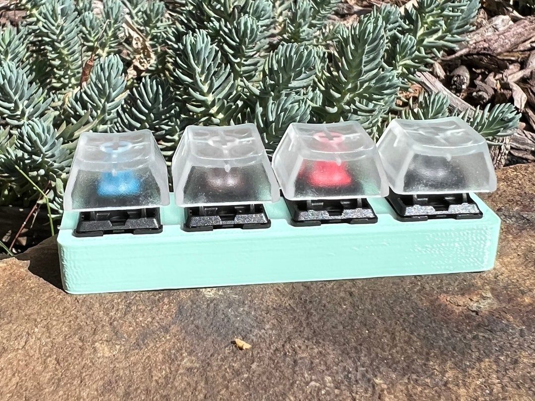 Four Key Fidget Clicker/switch Tester With Cherry or Kailh - Etsy UK