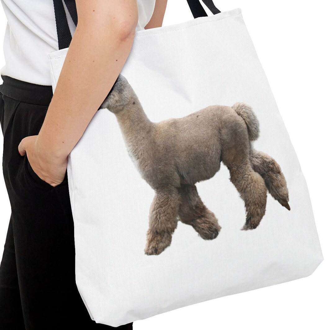Alpaca Tote Bag AOP - Etsy