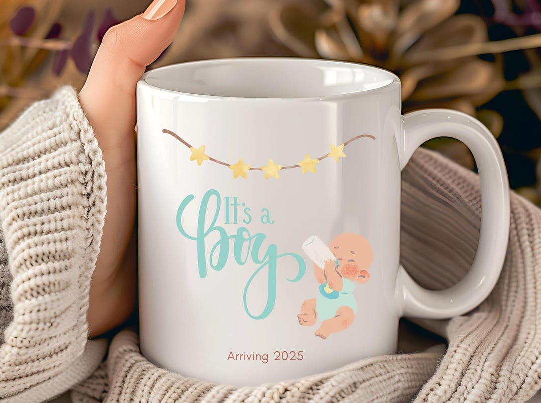 It's A Boy Mug, Baby Boy Gift, Newborn Gifts for Boys , Baby Shower ...